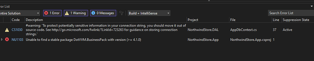 Northwind sample not working (BusinessPack Trial) - 🌎 Discussion in ...